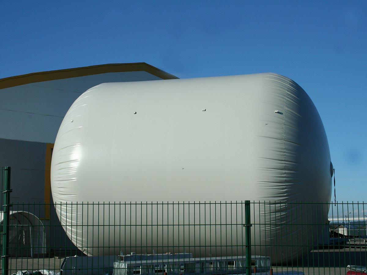 External gas storage tank | AGROTEL CenoTec