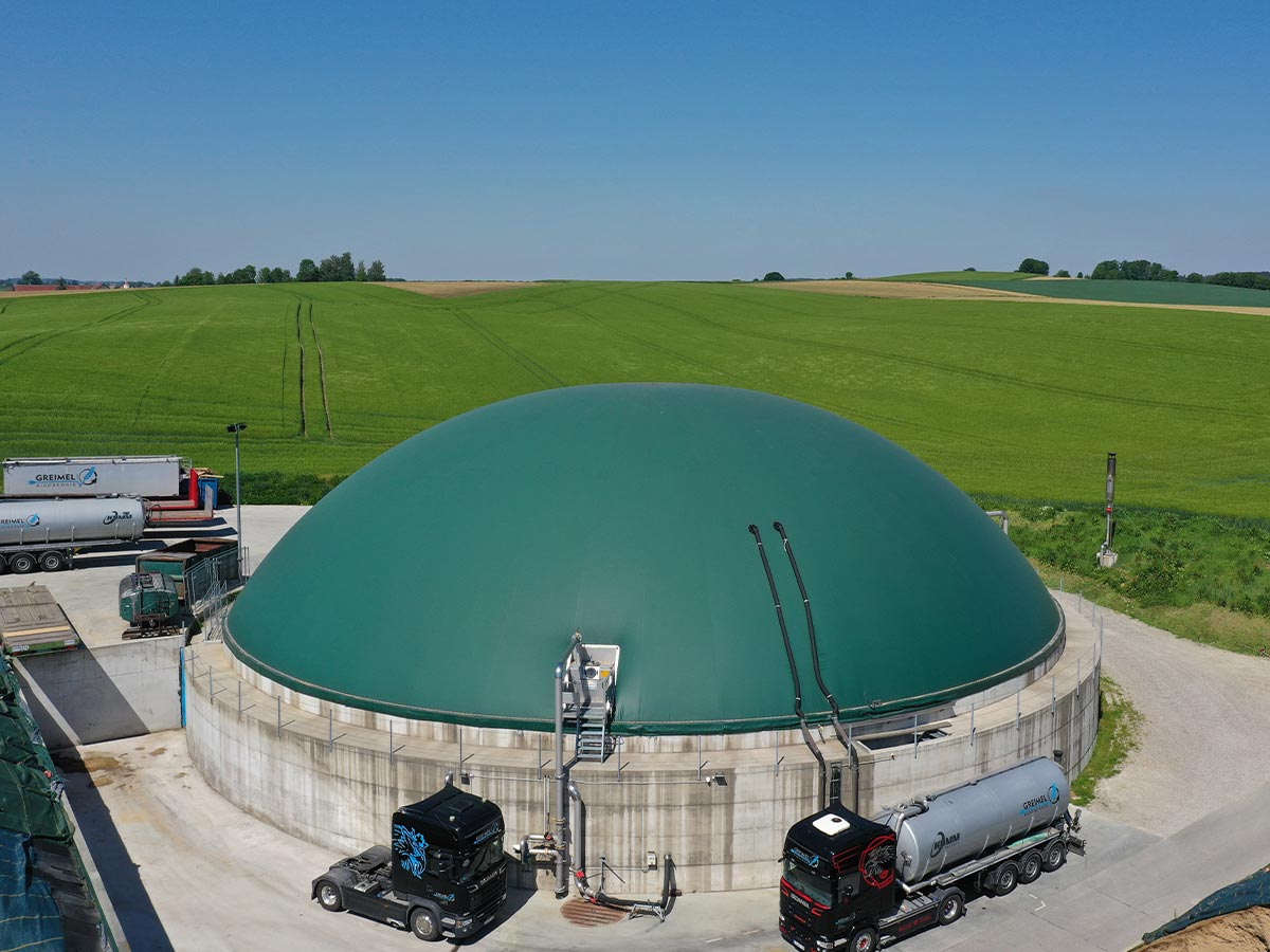 Double Membrane Gas Storage - Agrotel